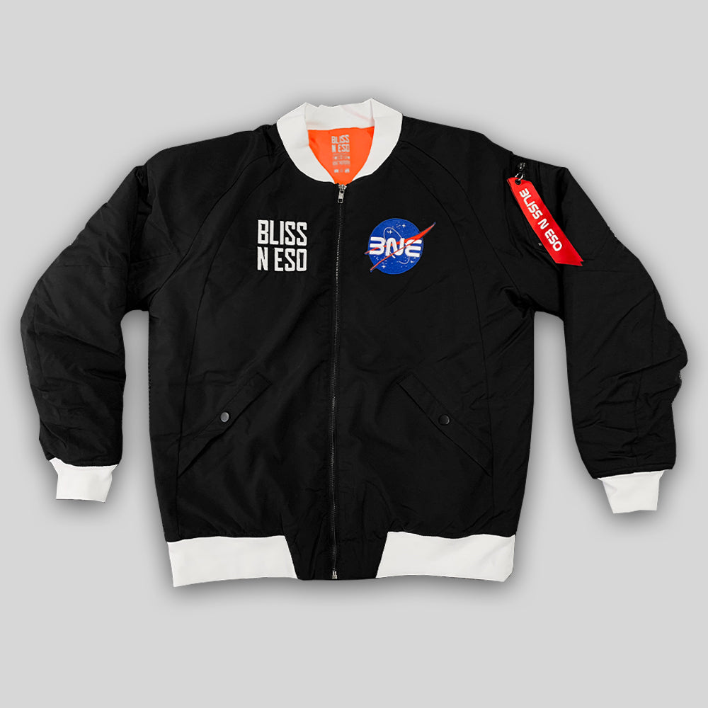 NASA Black Bomber Jacket – Bliss n Eso